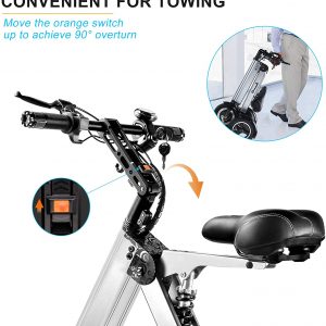 TopMate ES32 Electric Scooter Mini Tricycle for Adult, Folding Electric ...
