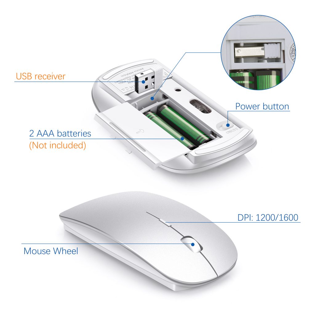 Wireless Mouse – Smooth, Silent & Reliable Performance